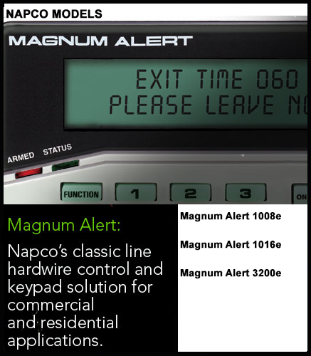NAPCO range of alarm panels – Silverfox Security